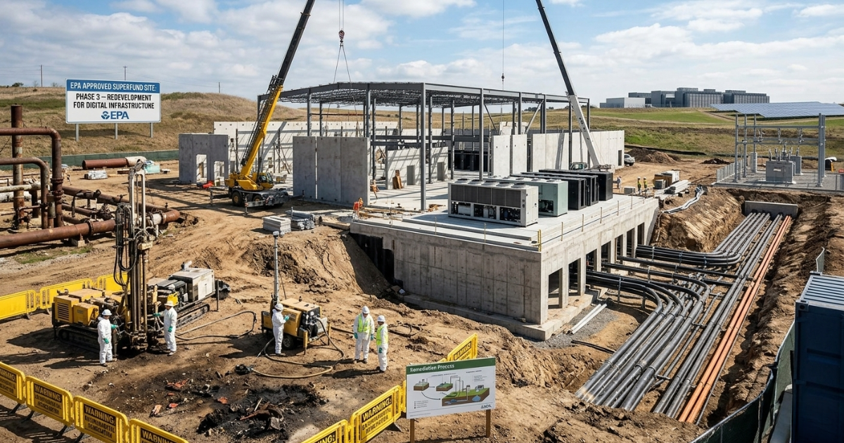 Data Center Site Selection on Contaminated Industrial Land: Brownfield ...